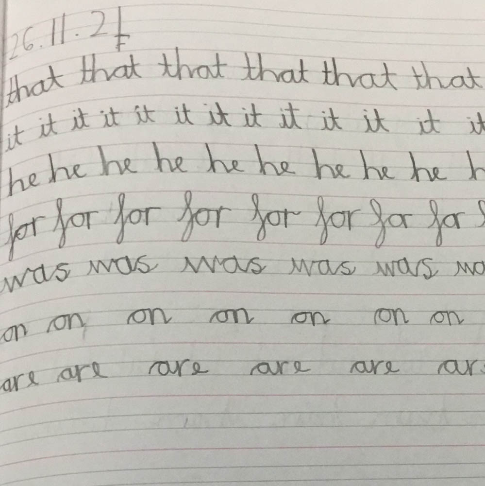 Handwriting - The Links Primary